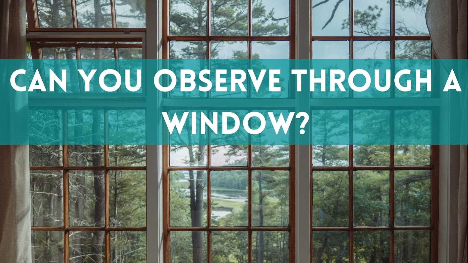 Can You Use a Telescope Through a Window? – Telescope Boss
